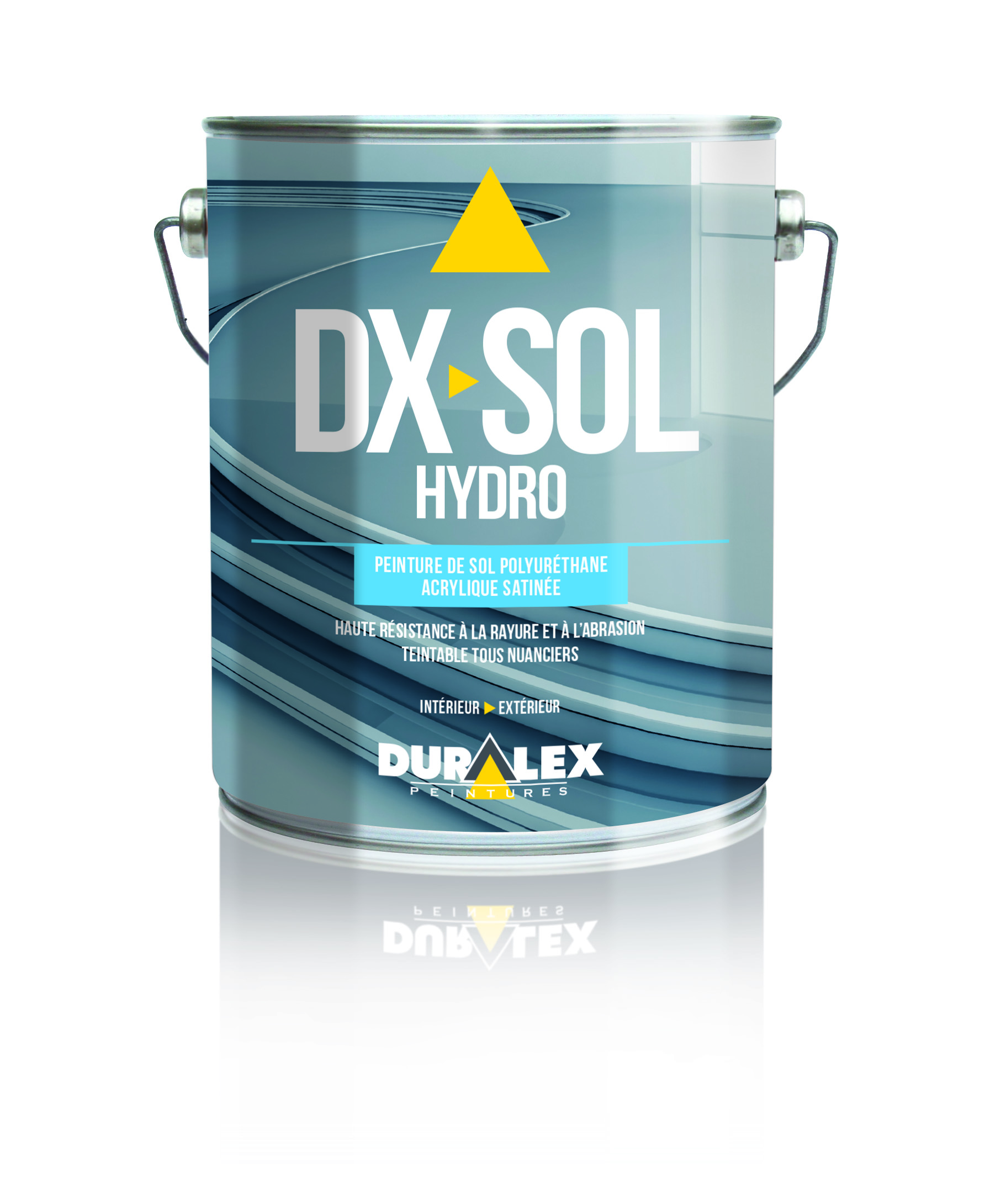DX SOL HYDRO - peinture de sol polyuréthane acrylique mono-composante de DURALEX PEINTURES ...